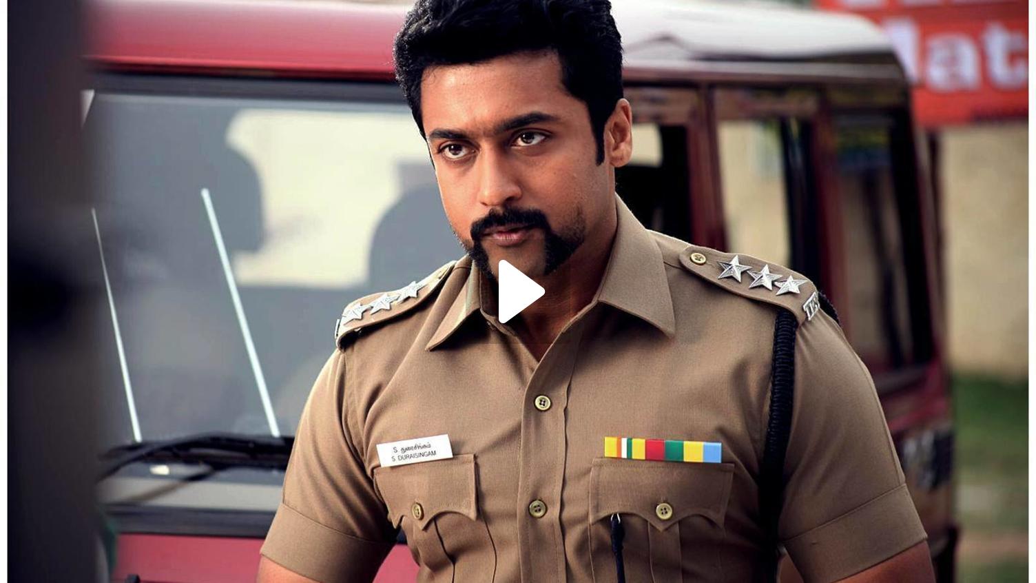 Surya In Police Dress