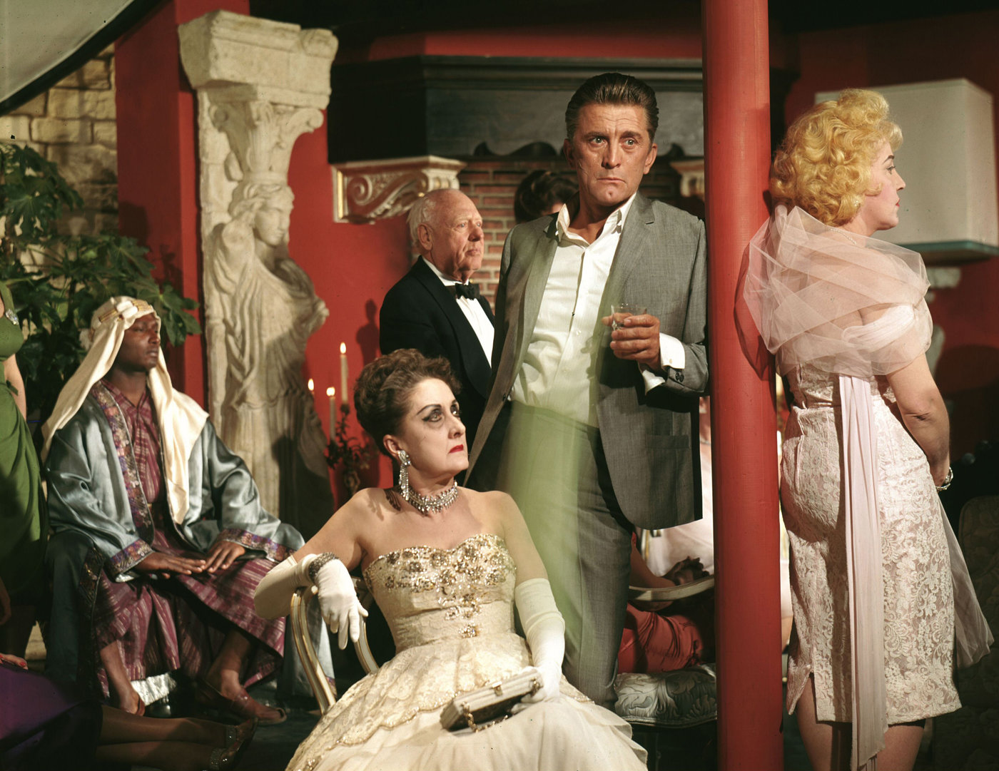 Image of the day. Kirk Douglas Frozen in Debauchery on Notebook | MUBI